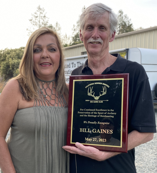 Bill Gaines pictured here with his wife Wanda